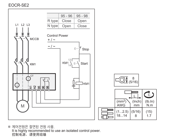 EOCR-SE2电流保护继电器规格 - 哔哩哔哩