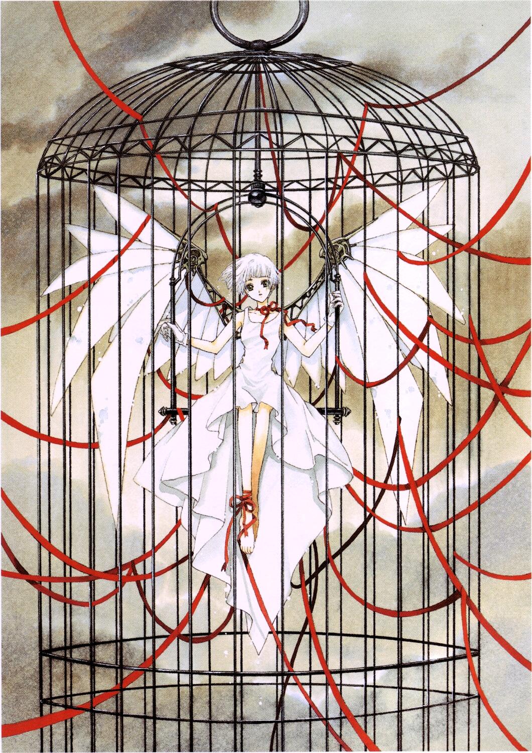 【高清资源】CLAMP原画集① - 哔哩哔哩