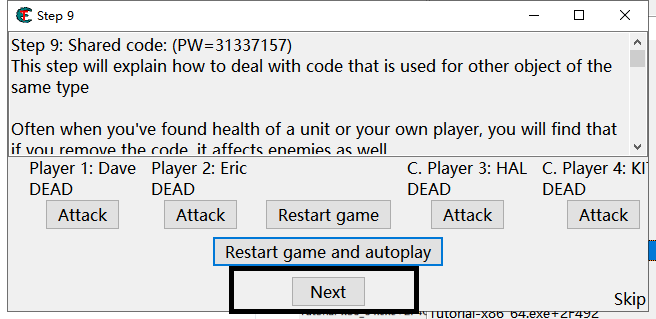 【CheatEngine基础教程】三、Cheat Engine Tutorial实战 - 哔哩哔哩