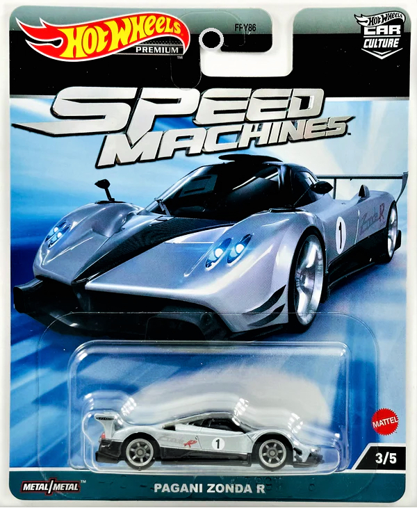 375) (风火轮 HotWheels) 帕加尼Zonda R初版草案涂装 - 哔哩哔哩