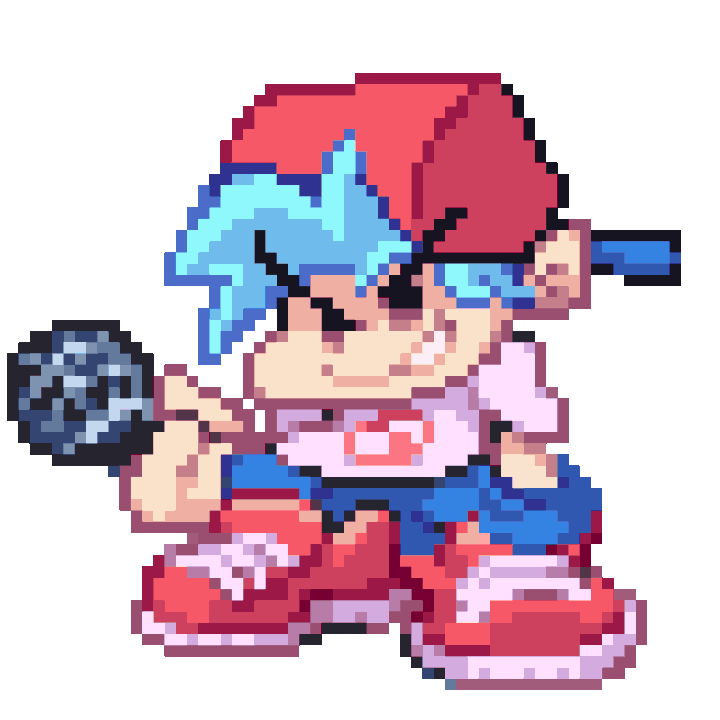 Friday Night Funkin'人物介绍（Boyfriend篇） - 哔哩哔哩