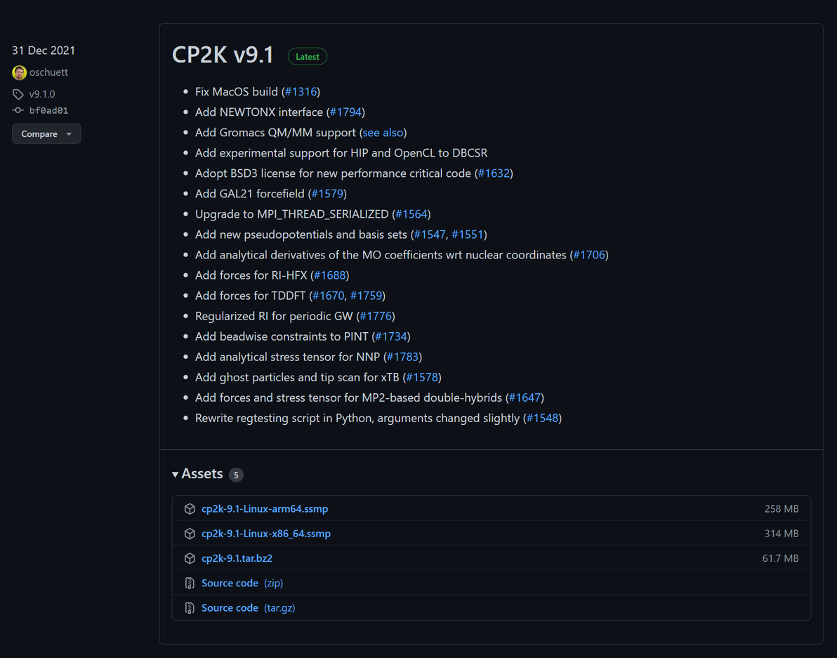 最新完全版CP2K-9.1编译安装教程 - 哔哩哔哩