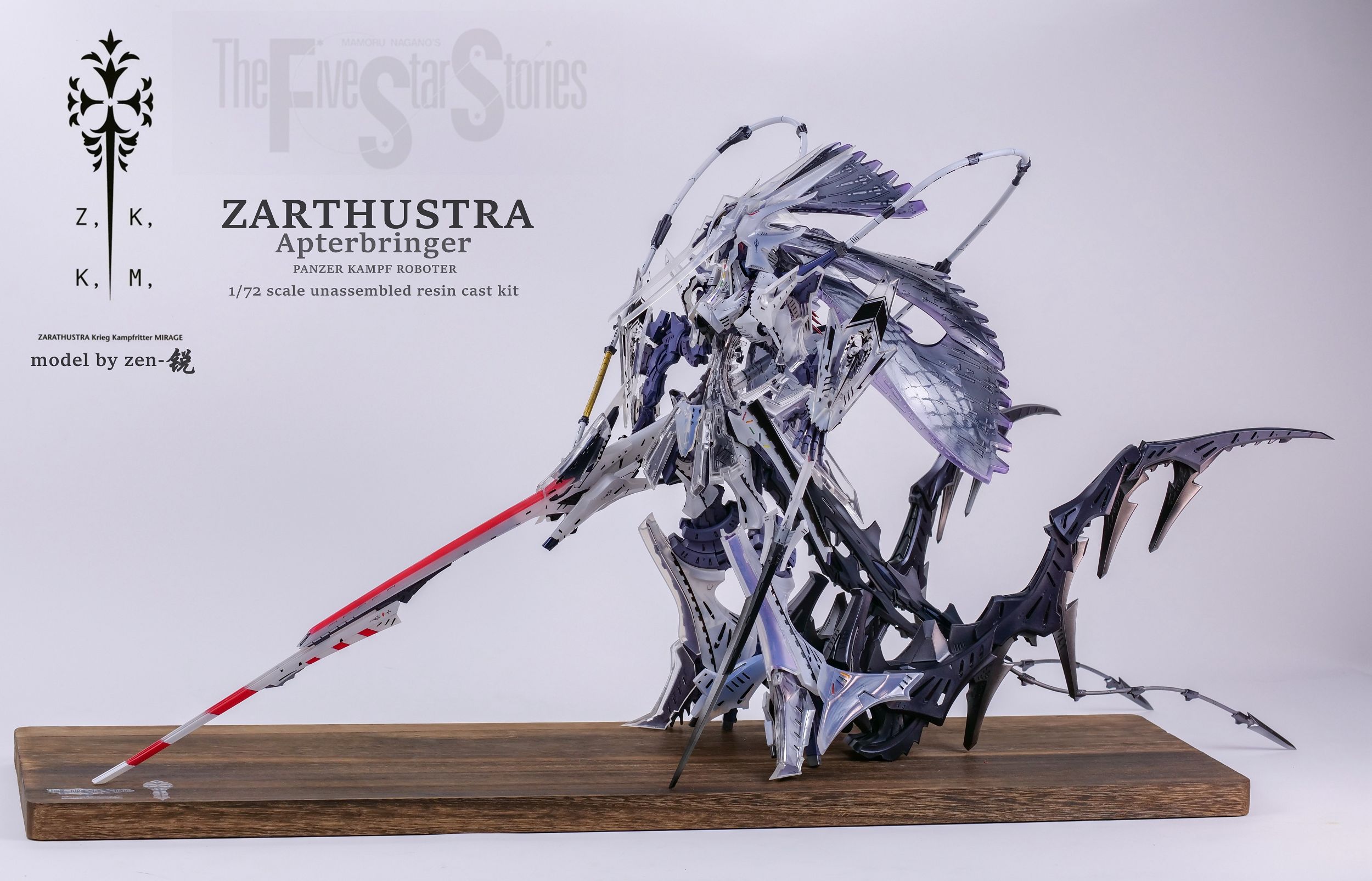 达人佳作：五星物语 VOLKS 1:72 GTM ZAP - 哔哩哔哩