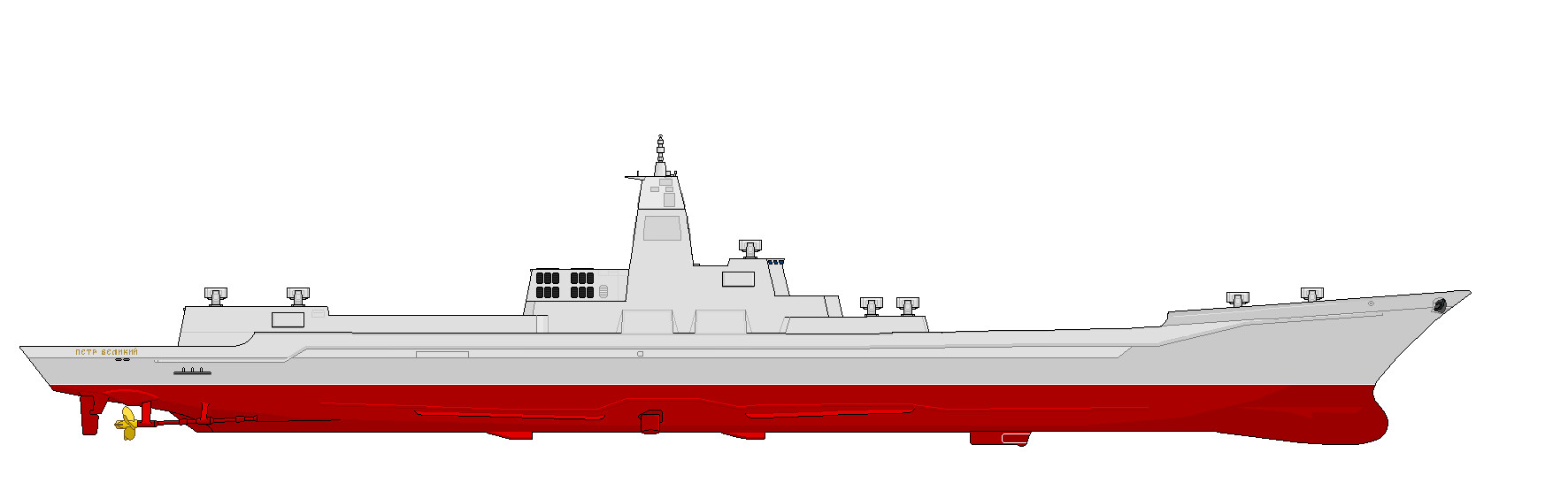 【shipbucket】[画着玩]假如CN改造1144.1 - 哔哩哔哩