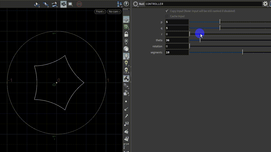 Houdini学习笔记035_Poincaré Disc（庞加莱圆盘） - 哔哩哔哩