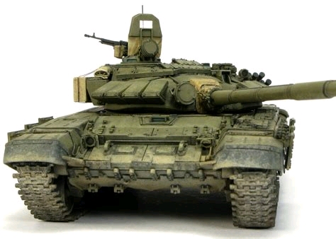 苏联T-72B Mod.1989主战坦克 - 哔哩哔哩