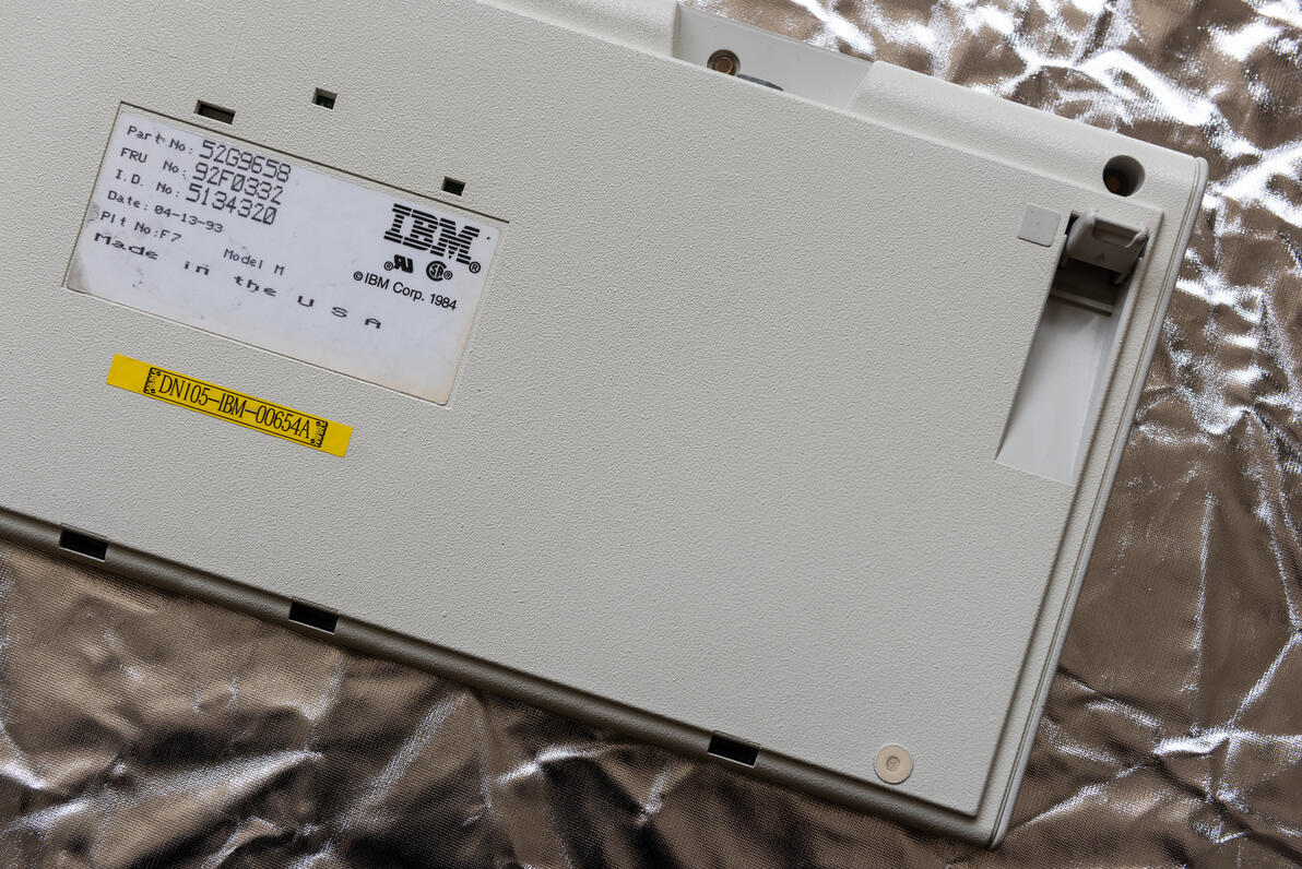 IBM Model M Space Saving Keyboard_SSK天价键盘的复刻之路 - 哔哩哔哩