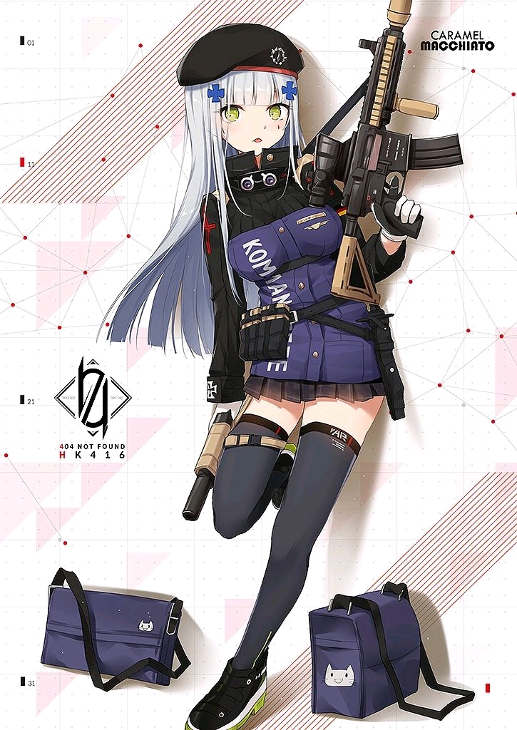 HK416同人壁纸 - 哔哩哔哩