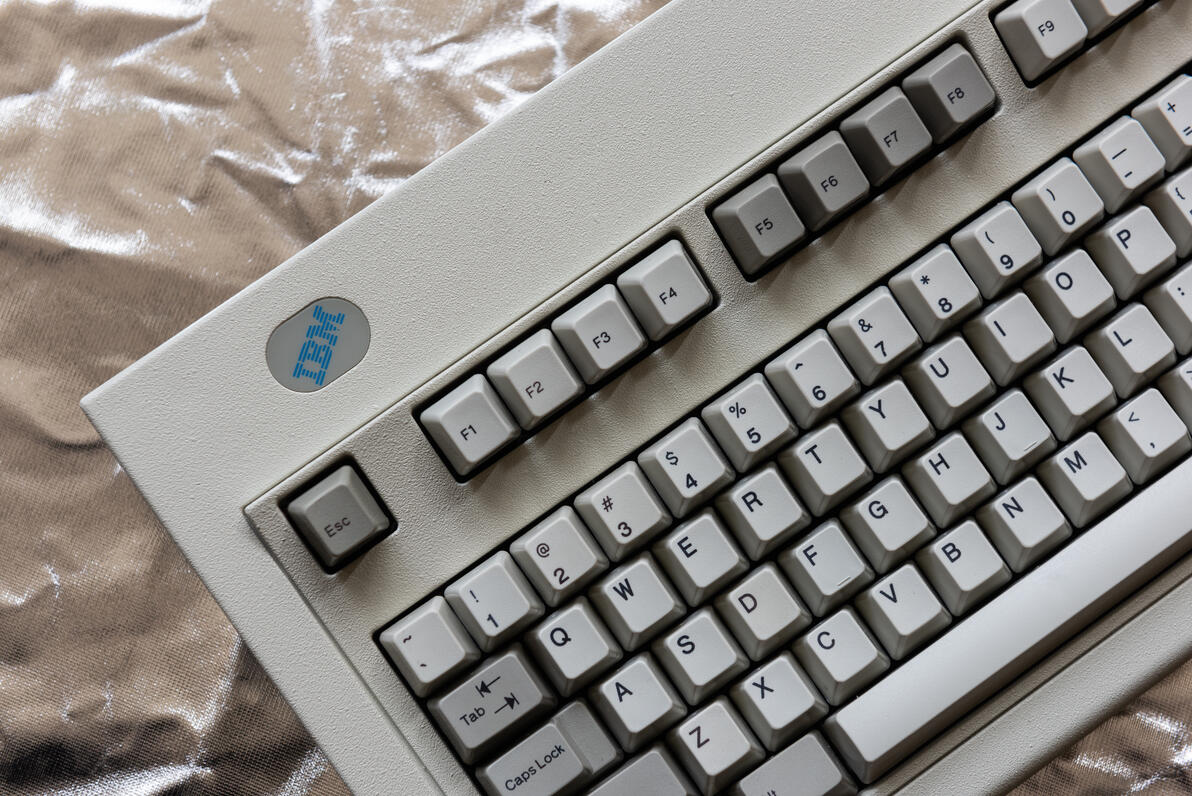 IBM Model M Space Saving Keyboard_SSK天价键盘的复刻之路 - 哔哩哔哩