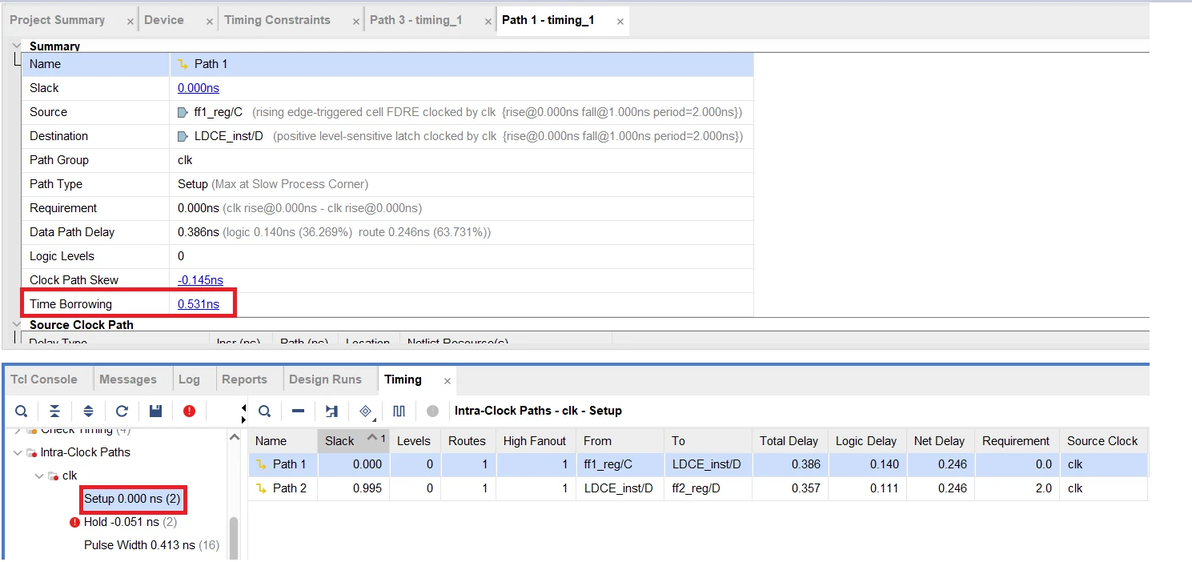 时序约束进阶二：set_max_time_borrow详解 - 哔哩哔哩