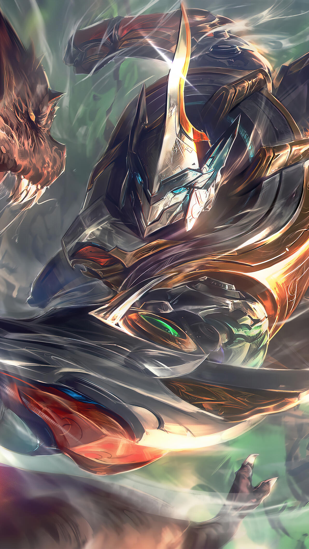 英雄联盟 | 腕豪 瑟提（Sett）| 4K 8K 电脑壁纸 手机壁纸 - 哔哩哔哩