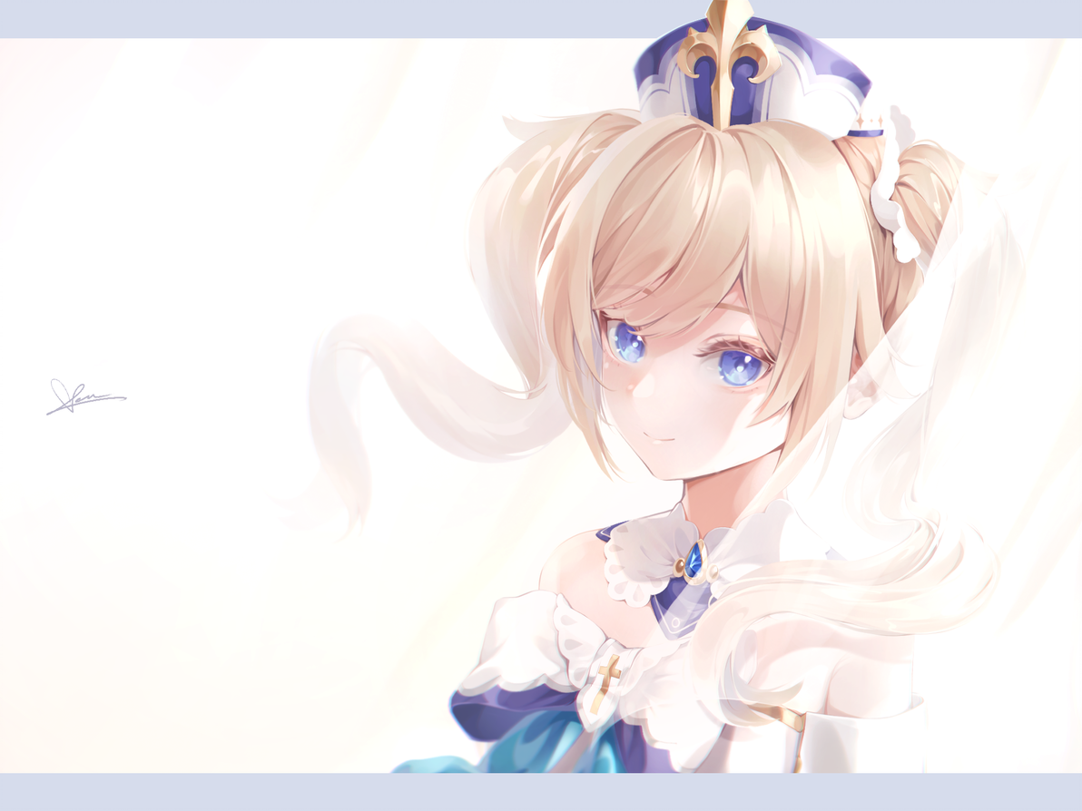 【原神】耗时超200小时找图，100张芭芭拉高质量美图、壁纸第二回，第四十二期（收藏向 - 哔哩哔哩