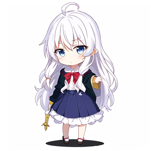 【NovelAI】100张伊蕾娜Q版头像分享 - 哔哩哔哩