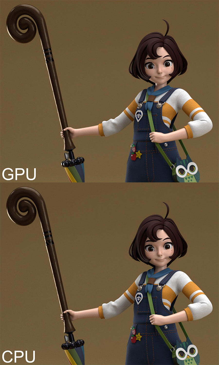 Arnold渲染器深度解析：Maya中的Arnold选择CPU还是GPU渲染 - 哔哩哔哩