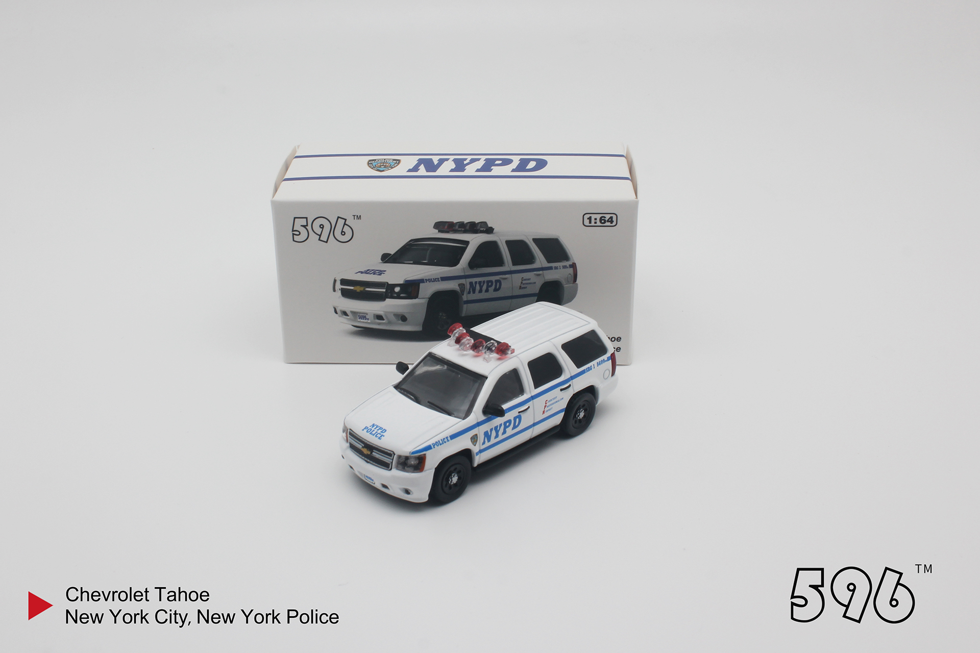 596 Model Chevrolet Tahoe New York City, New York Police - 哔哩哔哩