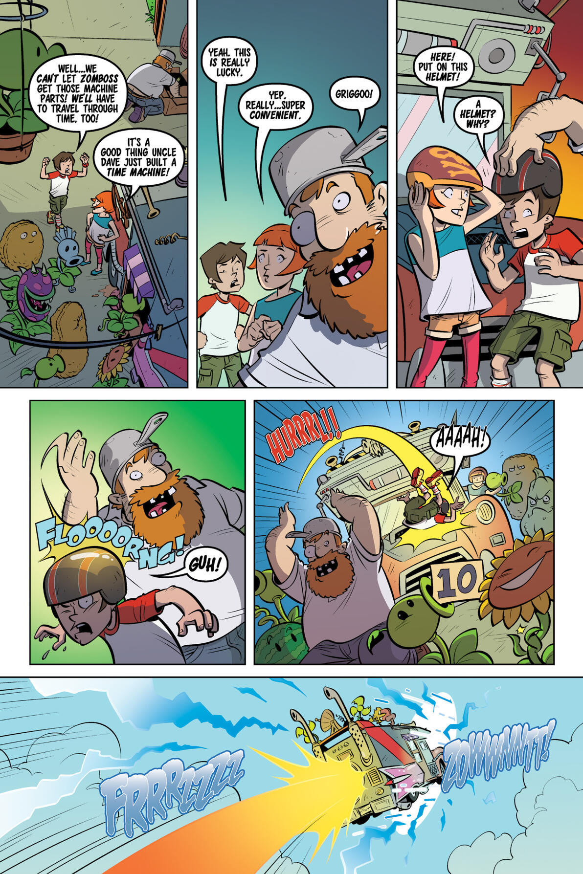 《Plants vs Zombies》（植物大战僵尸）漫画高清彩色电子扫描原版，合订本2 - 哔哩哔哩