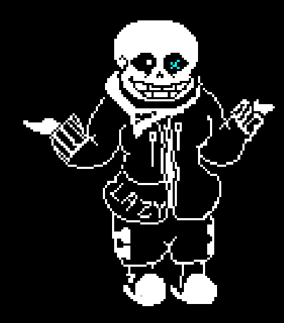[Undertale:An Unidentified Reset]Sans二阶段以及新Sprites - 哔哩哔哩