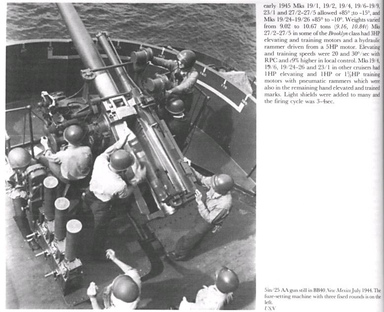 二战中的美国海军中型舰炮 - 哔哩哔哩
