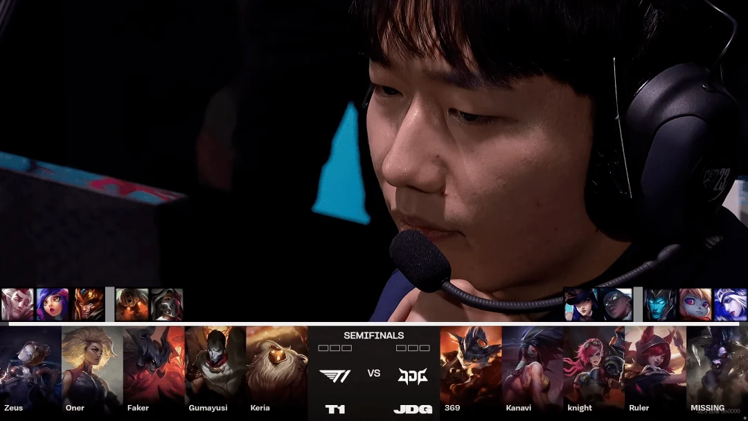 Faker沙皇勇猛开团输出拉满，T1 3-1力克JDG成功晋级决赛 - 哔哩哔哩