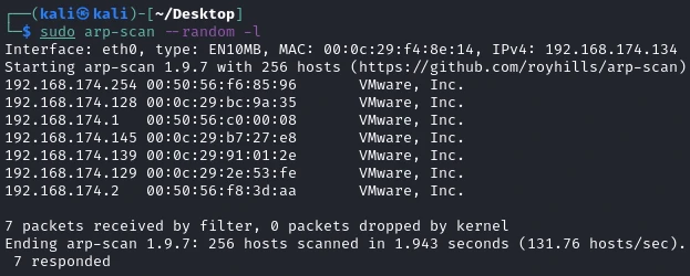 Arp-Scan全参数详细教程 Kali Linux & Termux教程 黑客入门教程 - 哔哩哔哩