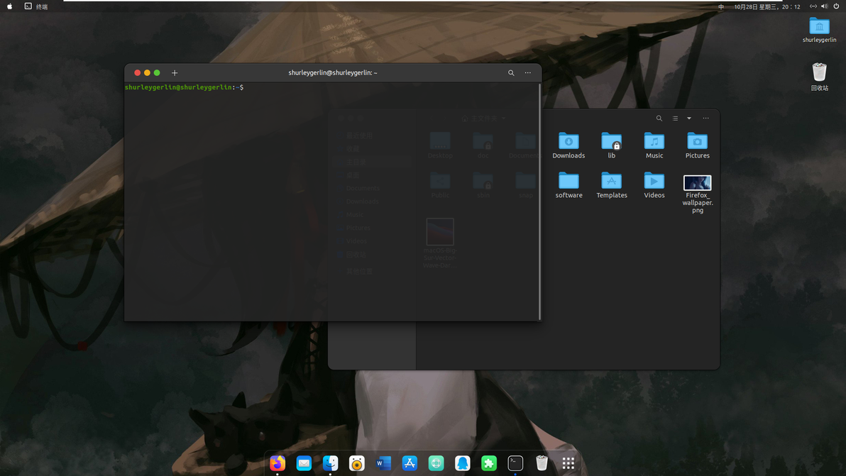【Linux主题定制】Ubuntu 20.04 美化——定制属于你的 Linux - 哔哩哔哩