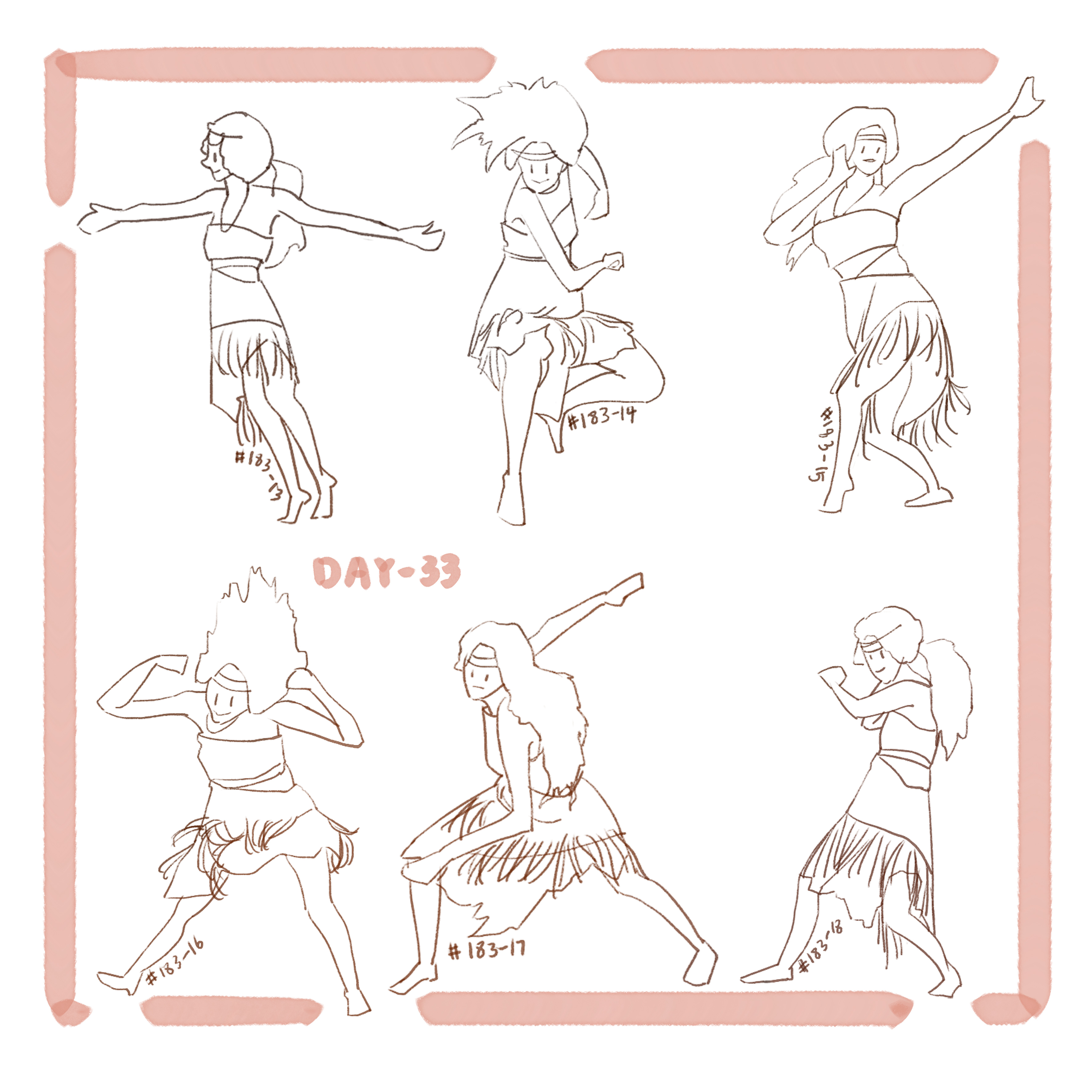 #速写60天挑战赛# DAY33 @速写班长 - 哔哩哔哩