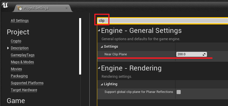 一句代码搞定UE4 相机裁剪距离camera Near clip plane - 哔哩哔哩
