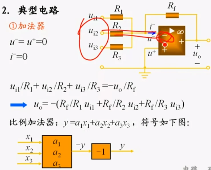 电路学习笔记29——含有运算放大器的电路分析 - 哔哩哔哩