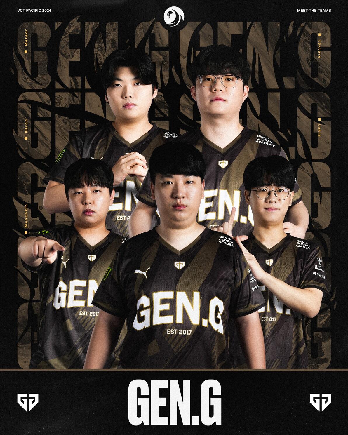 太平洋赛区24启点赛程与首发阵容定妆照 - 哔哩哔哩