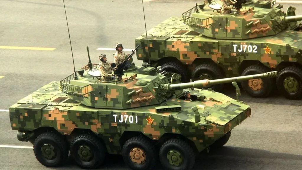 华夏飒露紫——ZTL-11轮式突击车 - 哔哩哔哩