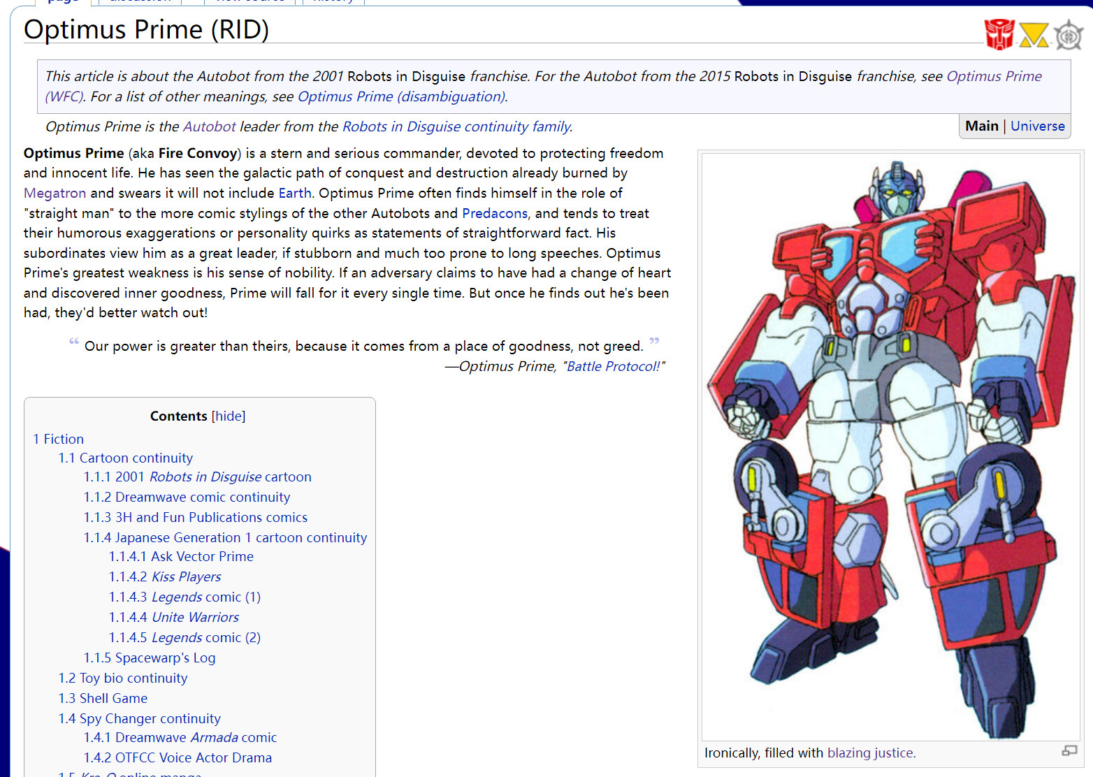 汽车人战记世界观 红色警报Red Alert(RID 2001) - 哔哩哔哩