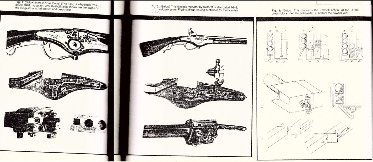 卡尔霍夫连发枪(Kalthoff Repeater):世上首款在军队服役的连射枪 - 哔哩哔哩