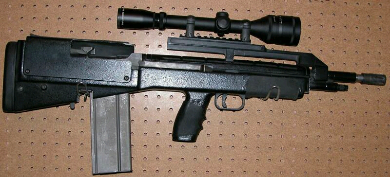 轻武器科普之无托结构的M14、以色列的M14 SWS - 哔哩哔哩