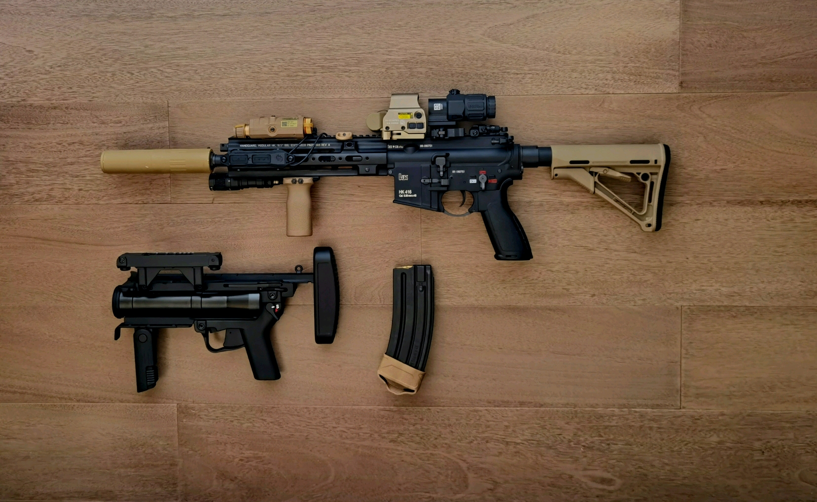 少女前线HK416心智升级造型极致还原魔怔版 - 哔哩哔哩