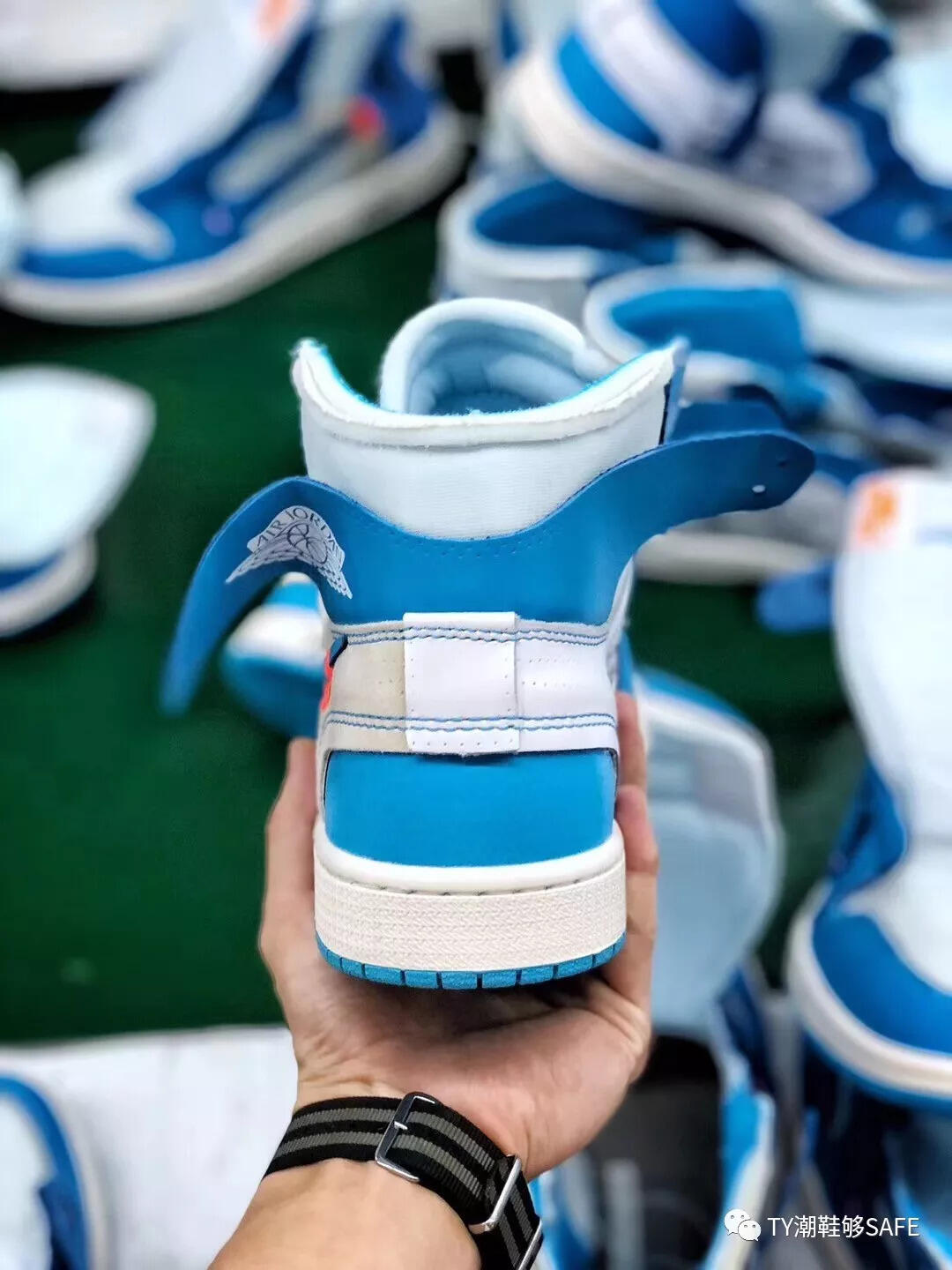 【TY潮鞋够】Air Jordan 1 x Off White联名款 aj1 ow纯原HP版评测 - 哔哩哔哩