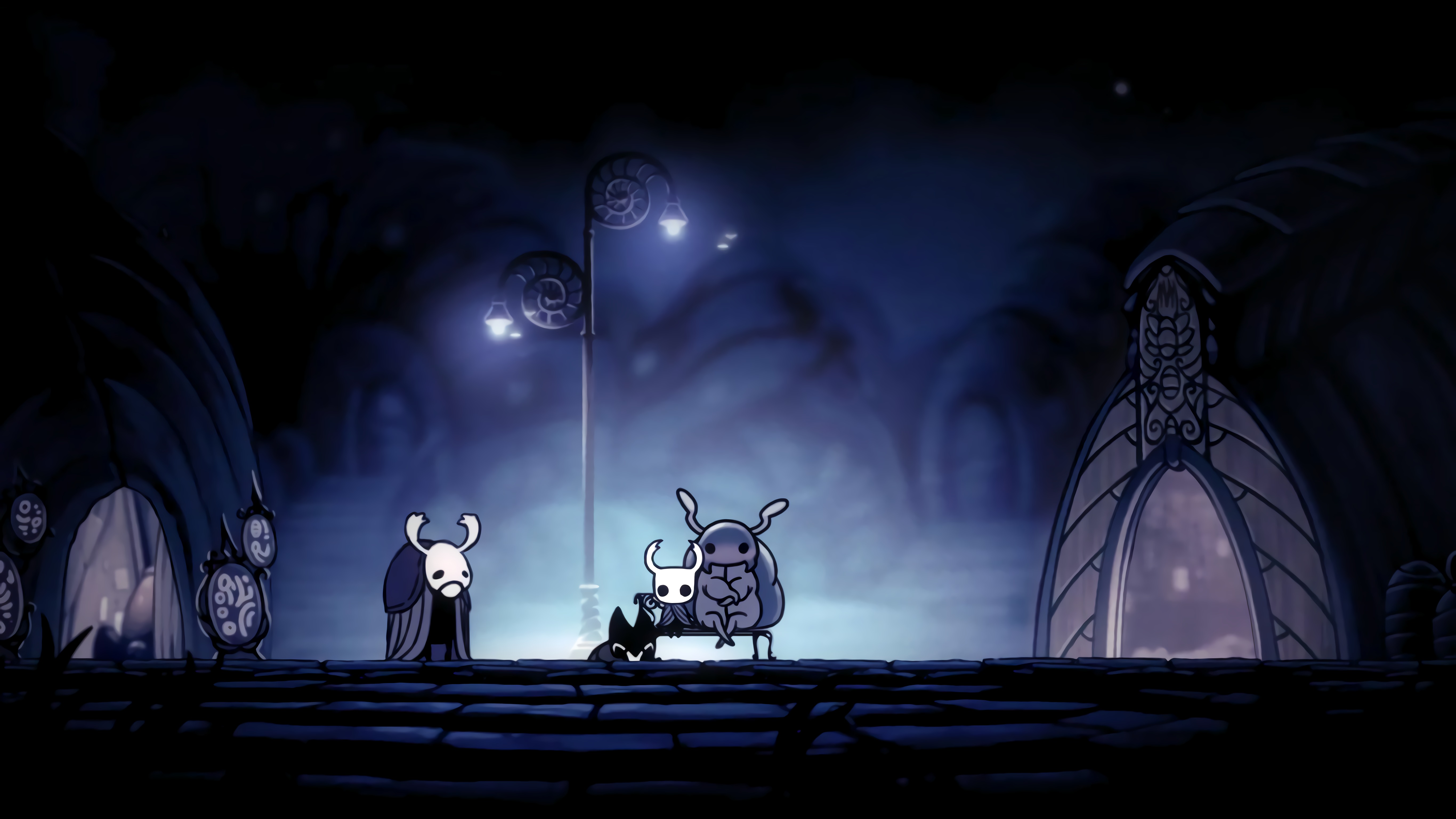 空洞骑士自制4k电脑壁纸集[图包2更新] - 哔哩哔哩