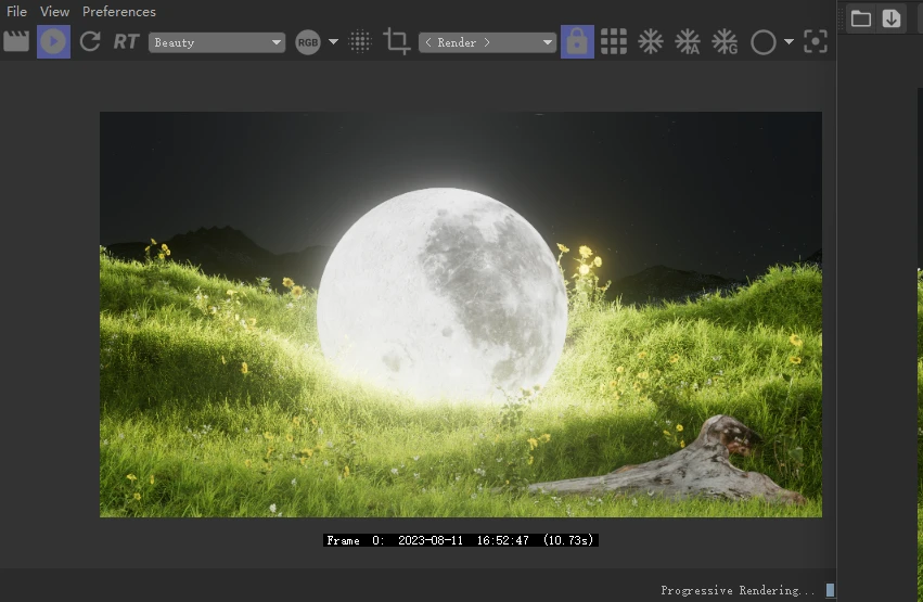 RS REDSHIFT预览视图和渲染结果不匹配 - 哔哩哔哩