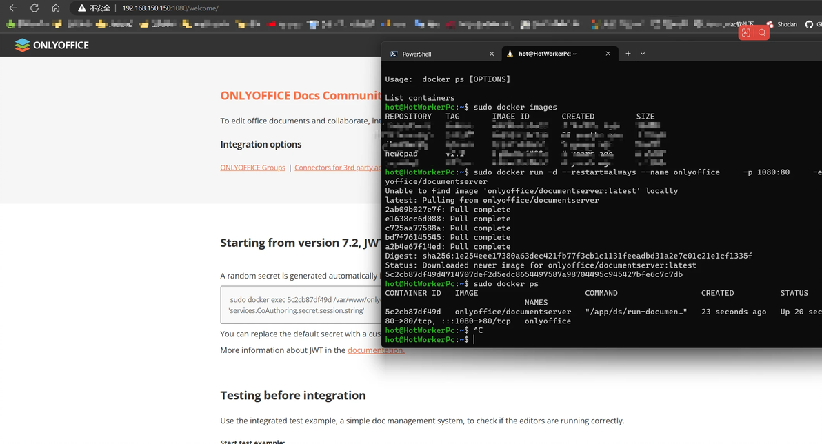 cloudreve+onlyoffice集成，实现在cloudreve中调用onlyoffice进行文档预览教程 - 哔哩哔哩