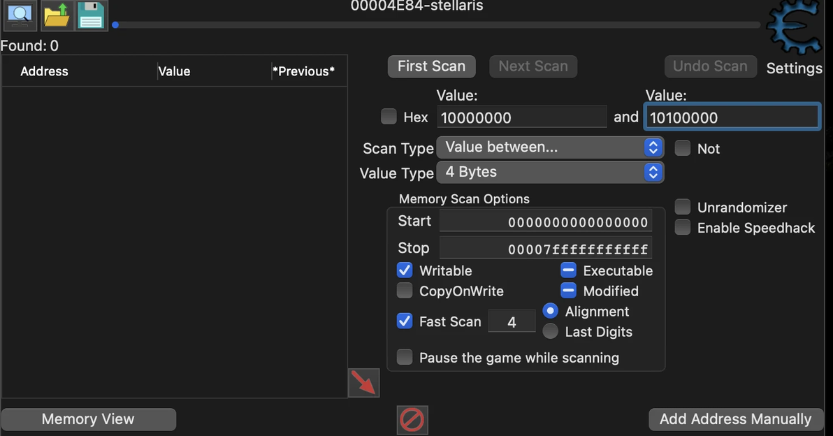 Cheat Engine修改Mac版群星详细方法 - 哔哩哔哩