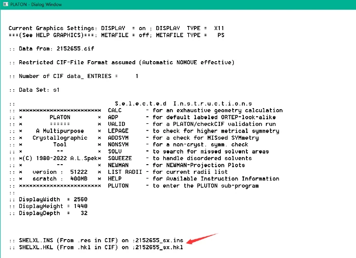 PLATON基操-提取CIF文件中的hkl和res文件 - 哔哩哔哩