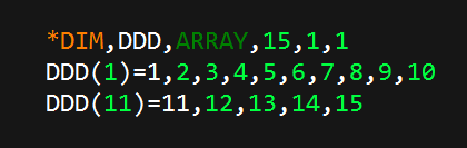 【力学仿真】ANSYS APDL参数化应用#2 数组定义及赋值 - 哔哩哔哩