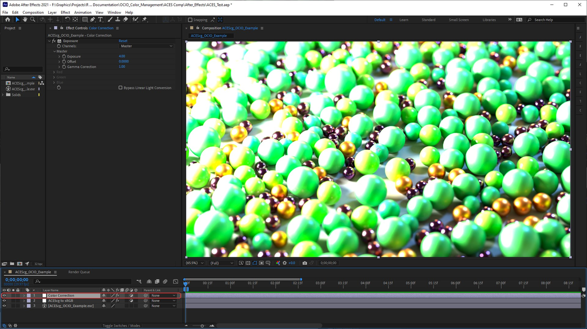 ACES流程-03（在PS/AE/Davinci/Affinity软件中转换色彩空间） - 哔哩哔哩