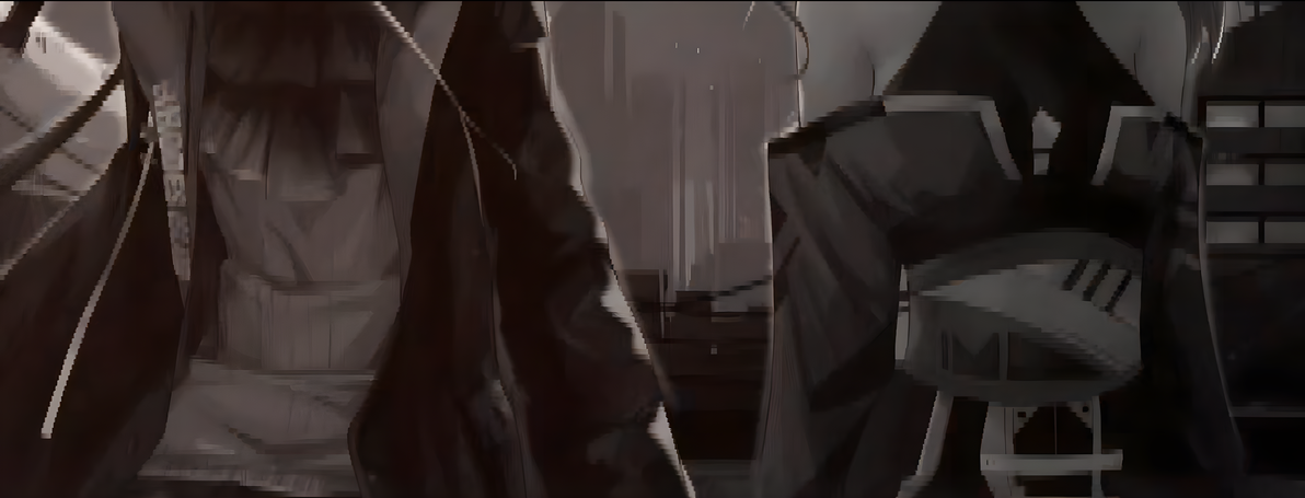 【画质提升】CytusII×明日方舟联动pv抽帧图 4K极限画质提升 十张 - 哔哩哔哩