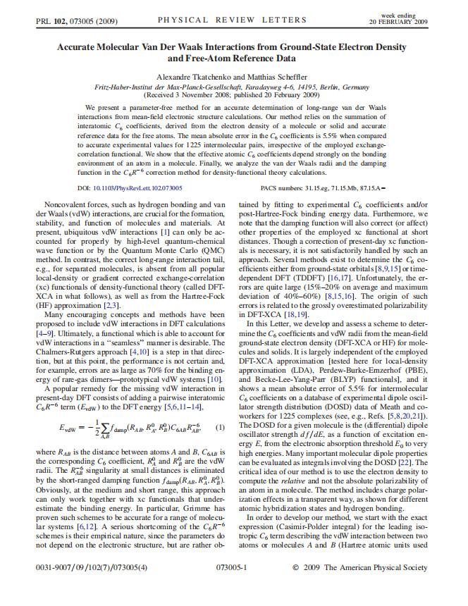 呕血整理 | 50篇DFT计算开山级必引论文集！ - 哔哩哔哩