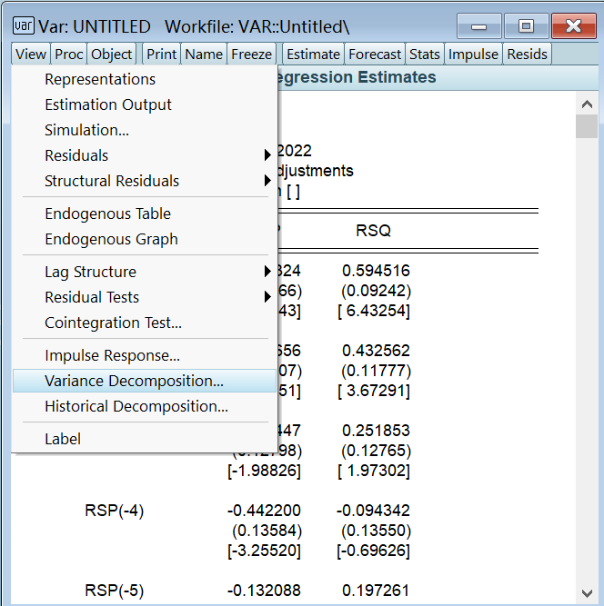 Eviews学学学（VAR模型） - 哔哩哔哩