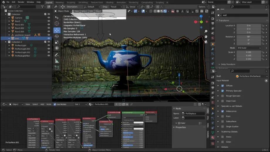 皮克斯发布了牛叉的RenderMan 24，已支持主流软件 - 哔哩哔哩