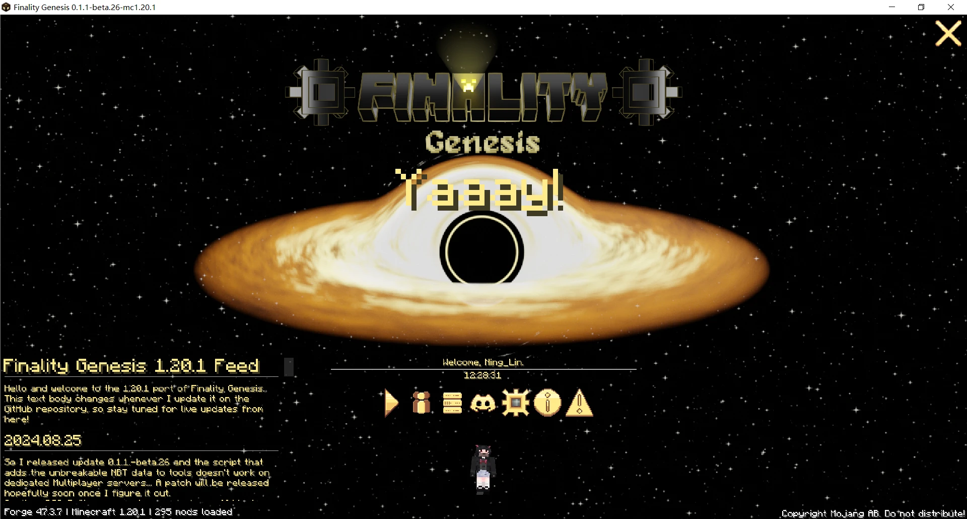 我的世界【Finality-Genesis - 保持更新】1.20.1汉化补丁-汉化-附下载地址~~ - 哔哩哔哩