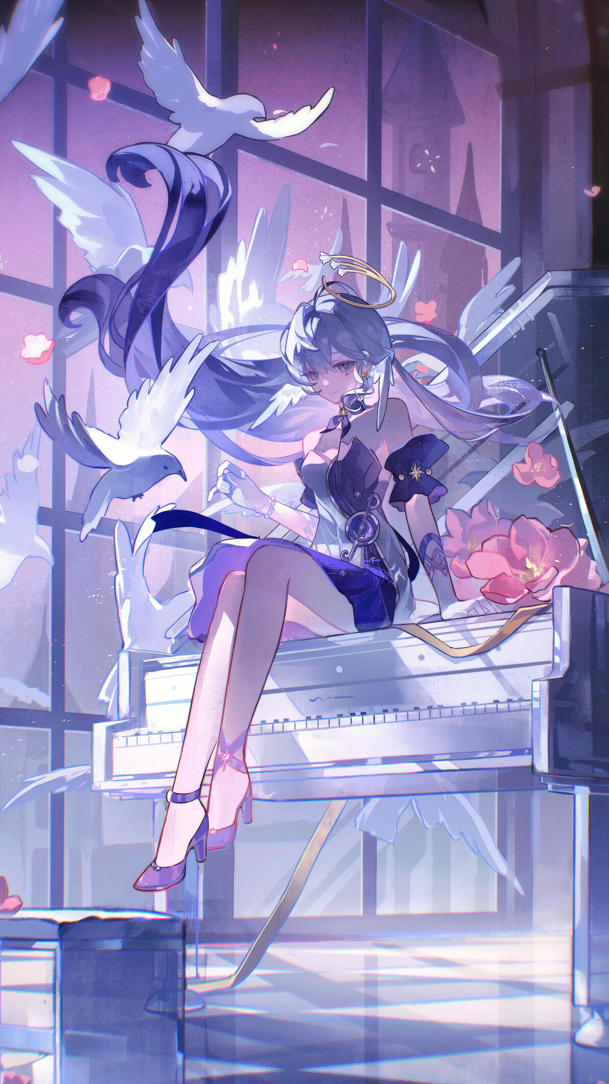 知更鸟（Robin）| 崩坏：星穹铁道（Honkai：Star Rail）| 4K 电脑壁纸 手机壁纸 - 哔哩哔哩