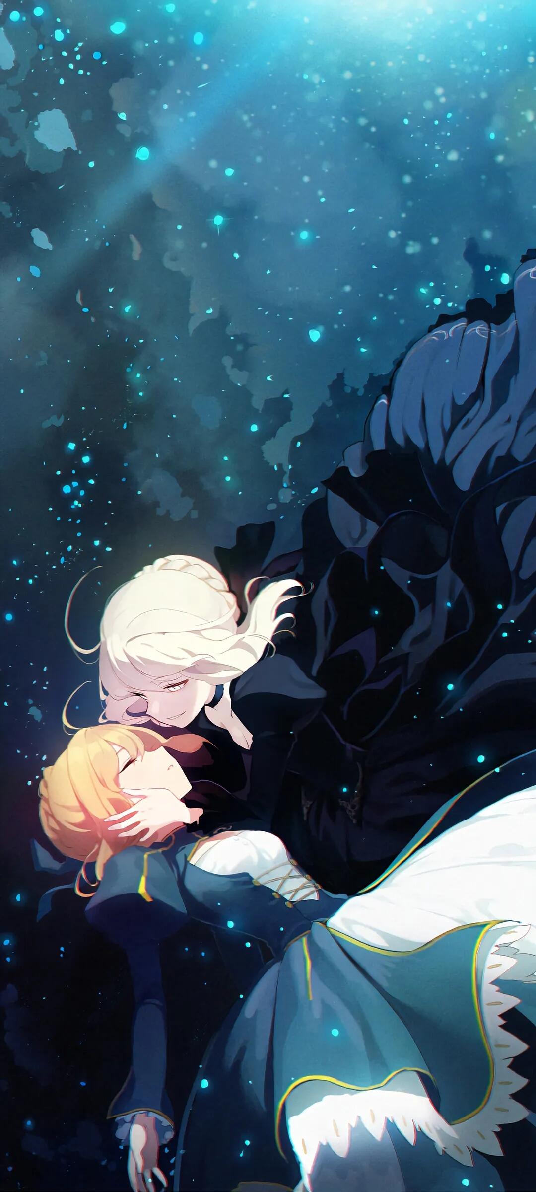 高清全面屏壁纸｜｜Fate、圣杯之战、Saber、吾王、远坂凛、动漫女神 - 哔哩哔哩