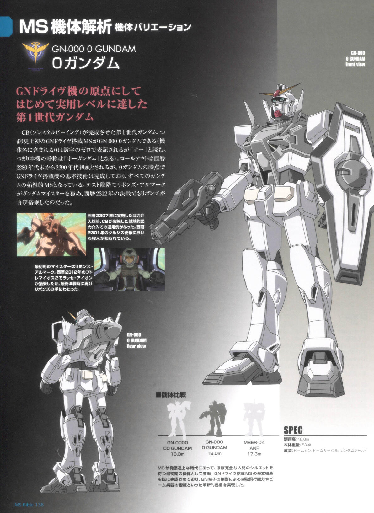 【一曰Acg】Gundam MS Bible 高达MS圣经 第138期 GN-006 智天使高达 日文原版 - 哔哩哔哩